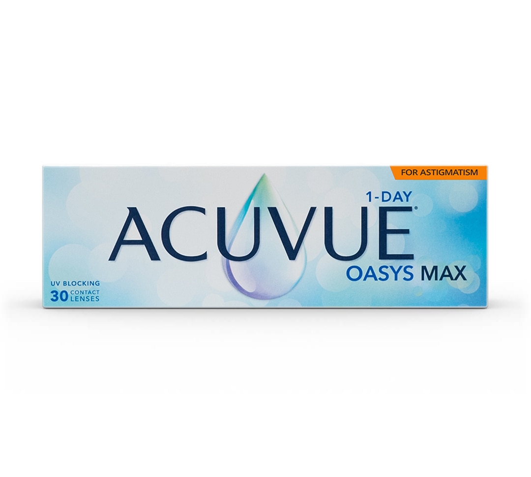 ACUVUE® OASYS MAX 1-Day Astigmatism 30 Contact Lenses | Vision Direct